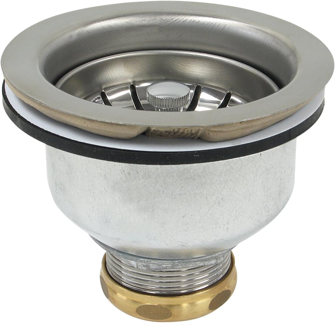 Perfect Putty 59-3190 Kitchen Sink Basket Strainer Assembly with Putty ...