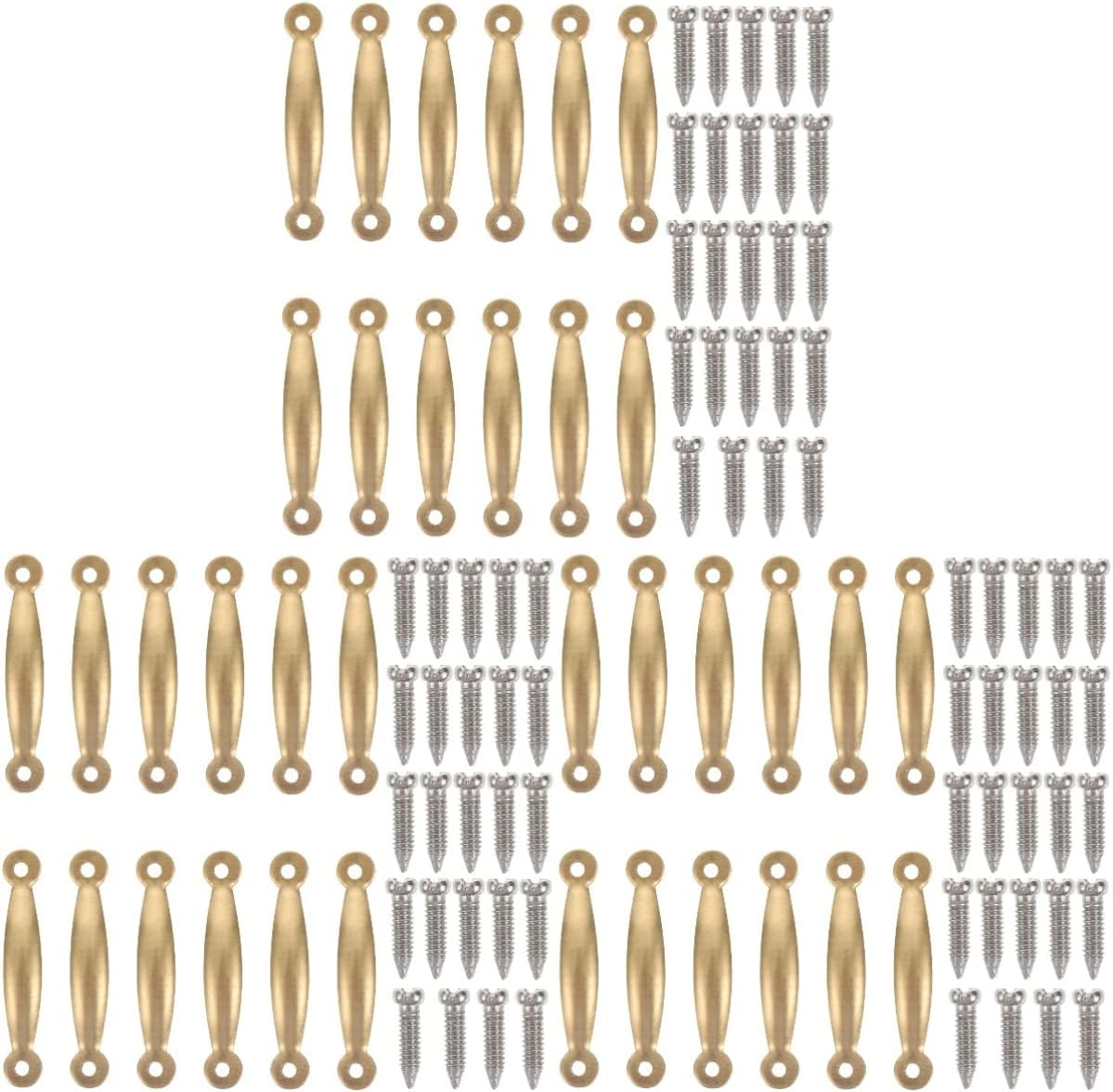 Amazon.com: HANABASS 3 Sets Miniature Miniature Door Handles 1/12 ...