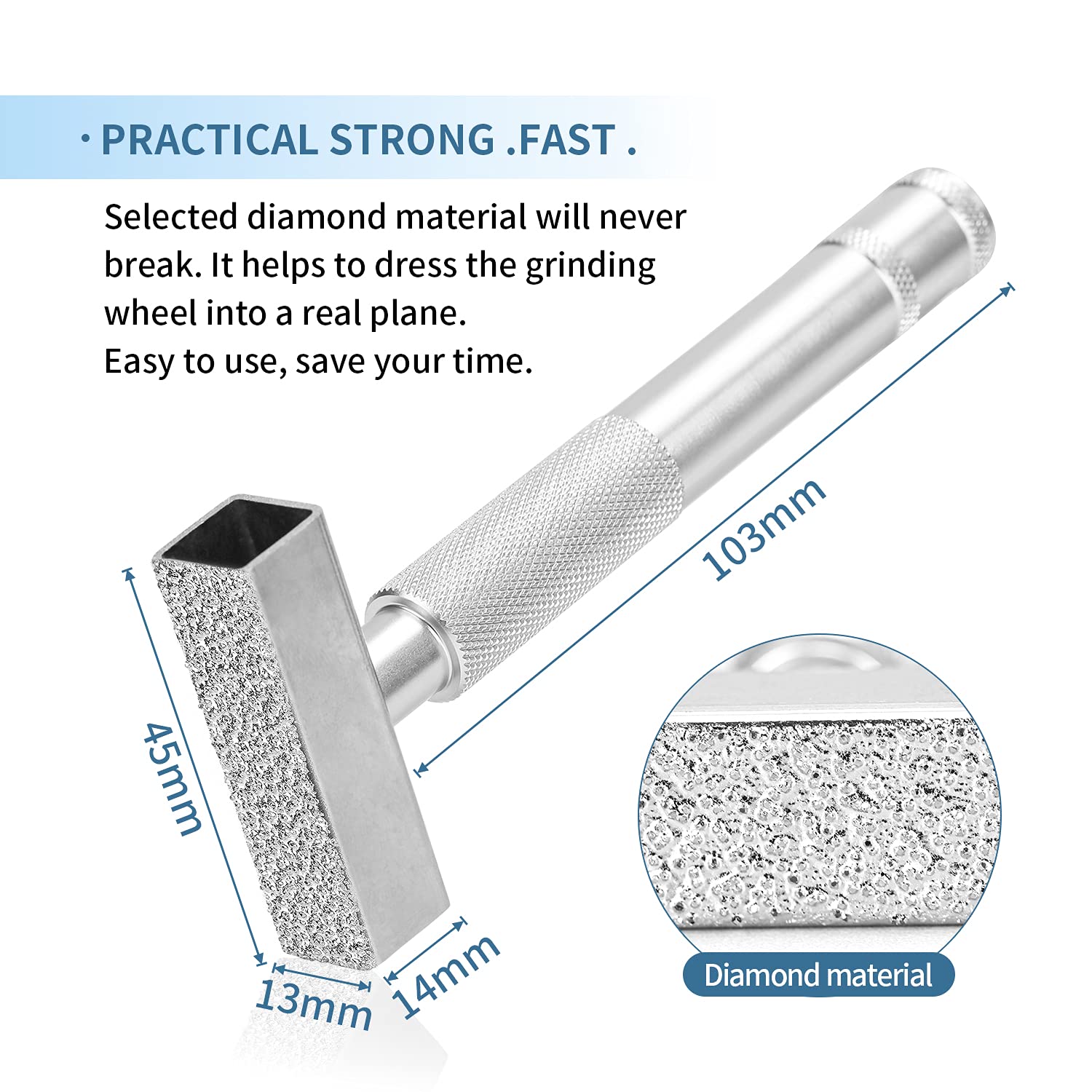 Snapklik.com : DMD Diamond Grinding Wheel Dresser Stone For Truing ...