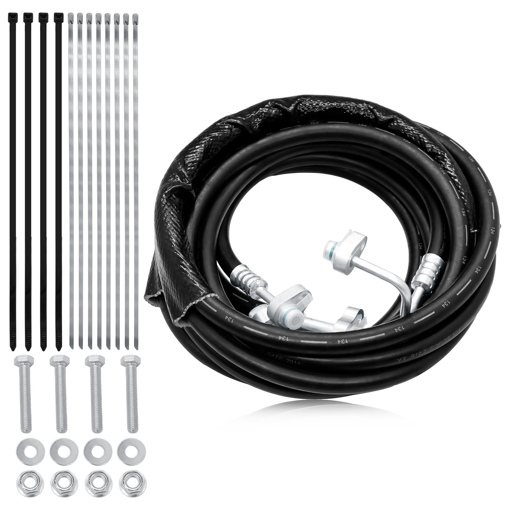 Amazon.com: FE37190 Rear AC Line Set Compatible With Ford Explorer 2011 ...