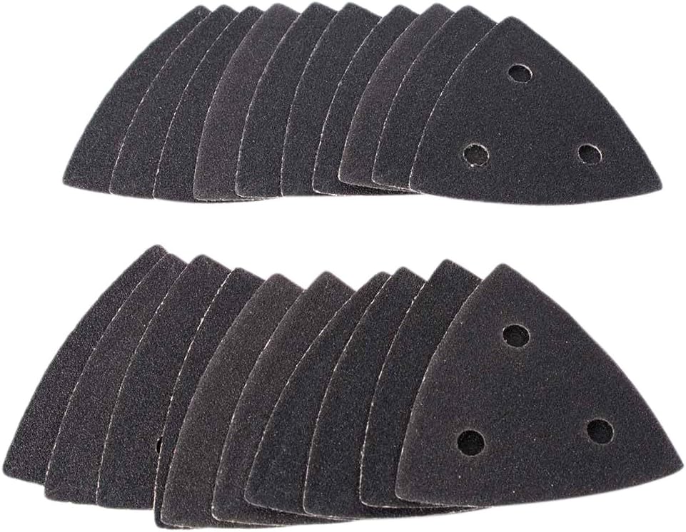 Versa-Tool MB180 Versa Tool 180 Grit Velcro Triangular Sand Paper, 20 ...