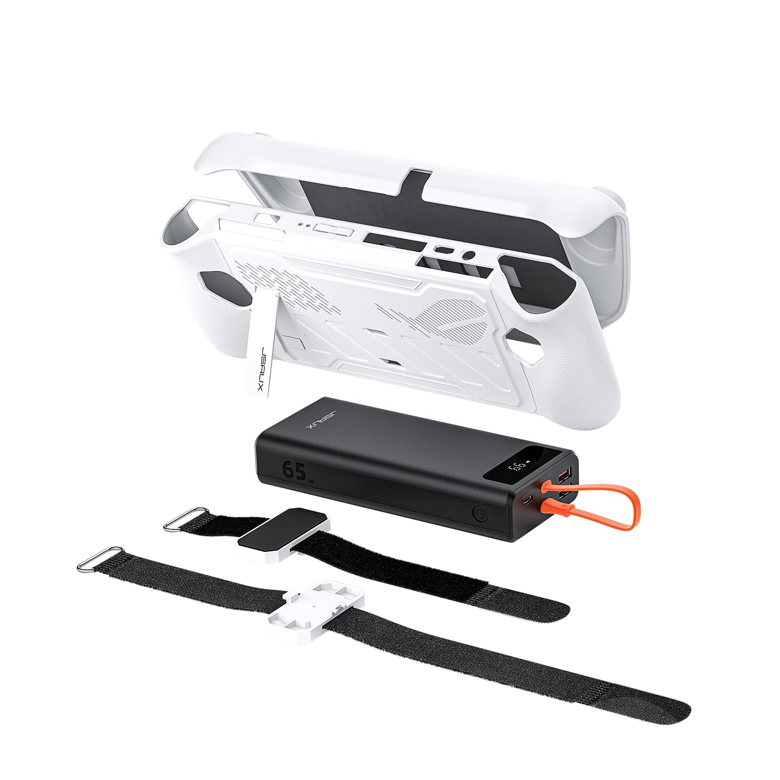 Amazon.com: JSAUX ModCase para ROG Ally con cargador de batería de ...