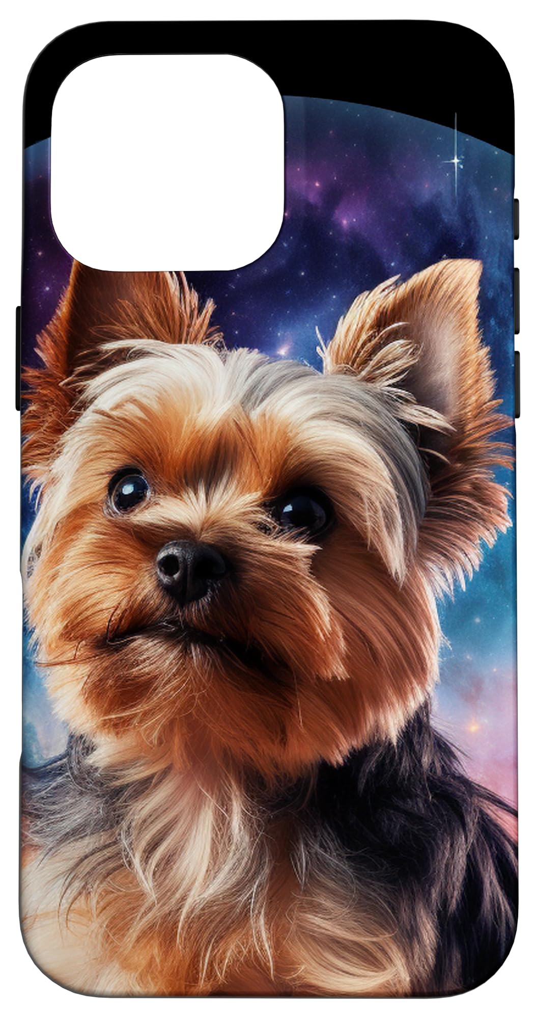 Amazon.com: iPhone 16 Pro Max Yorkshire Terrier Yorkie Dog In Space ...