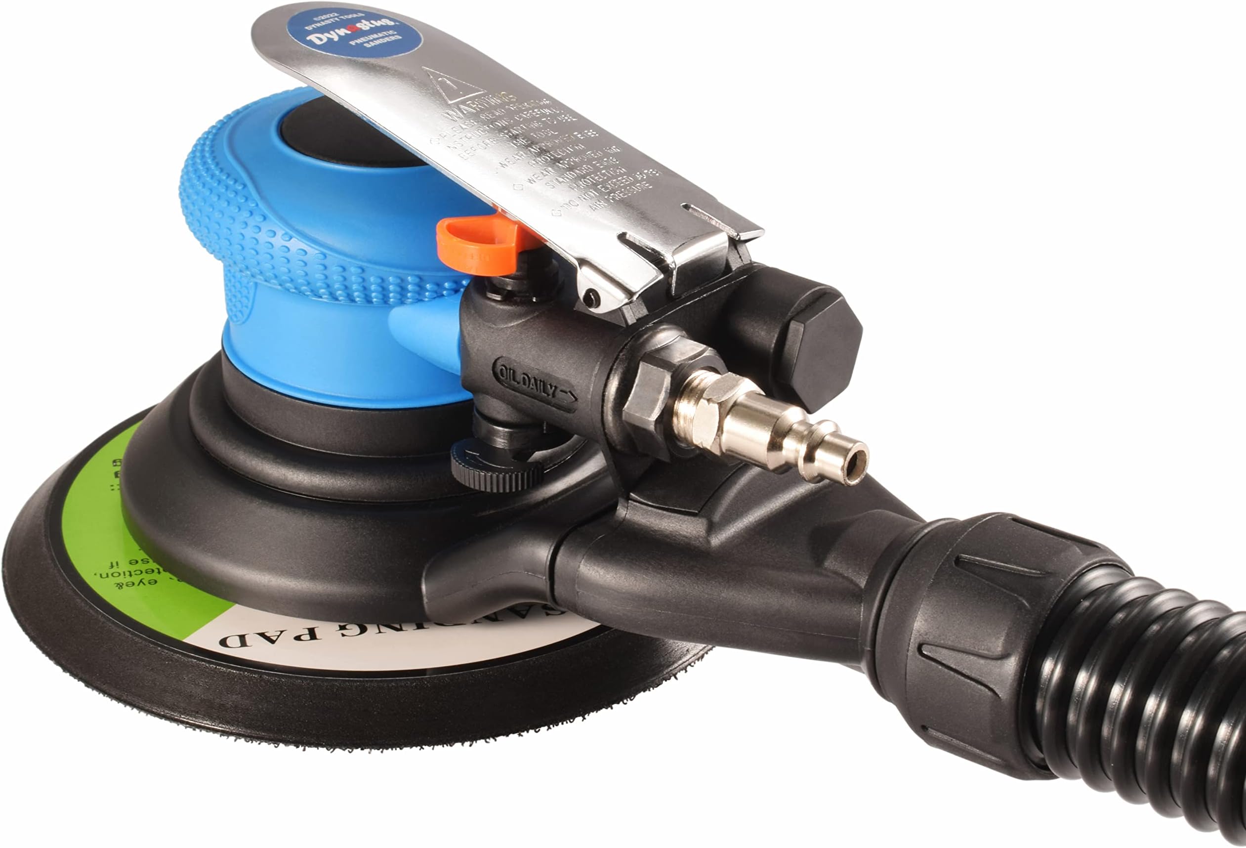5-Inch Self-Vacuuming Air Random Orbit Sander,Dual Action Palm Sander ...