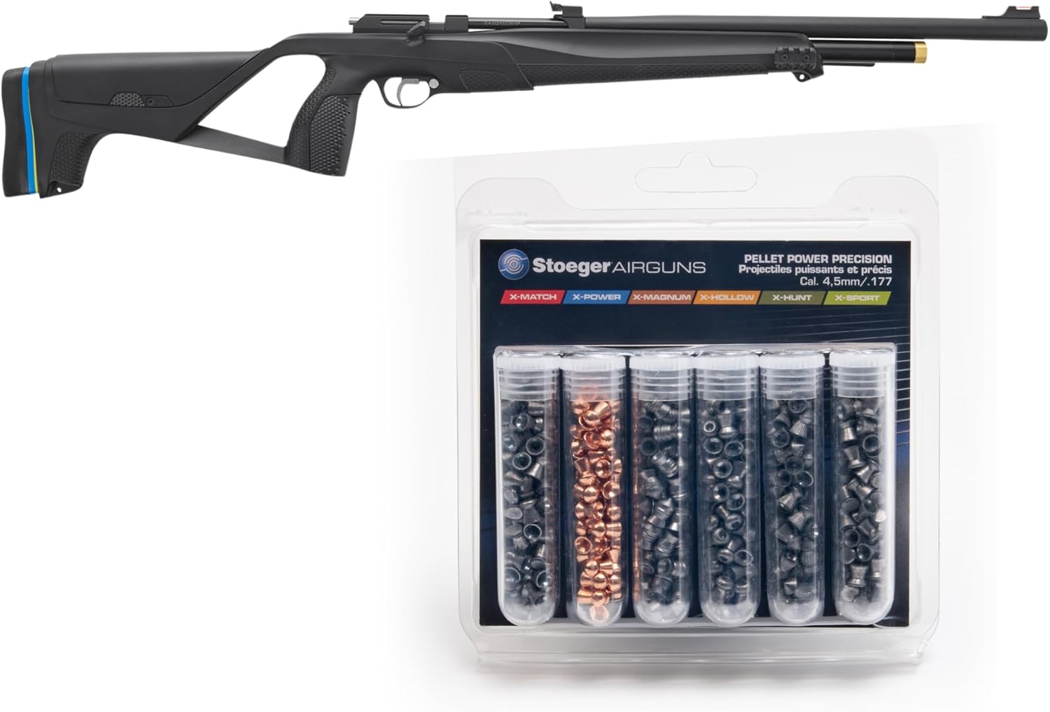 Amazon.com : Stoeger XM1 PCP Airgun - .177 Caliber - Black Synthetic ...