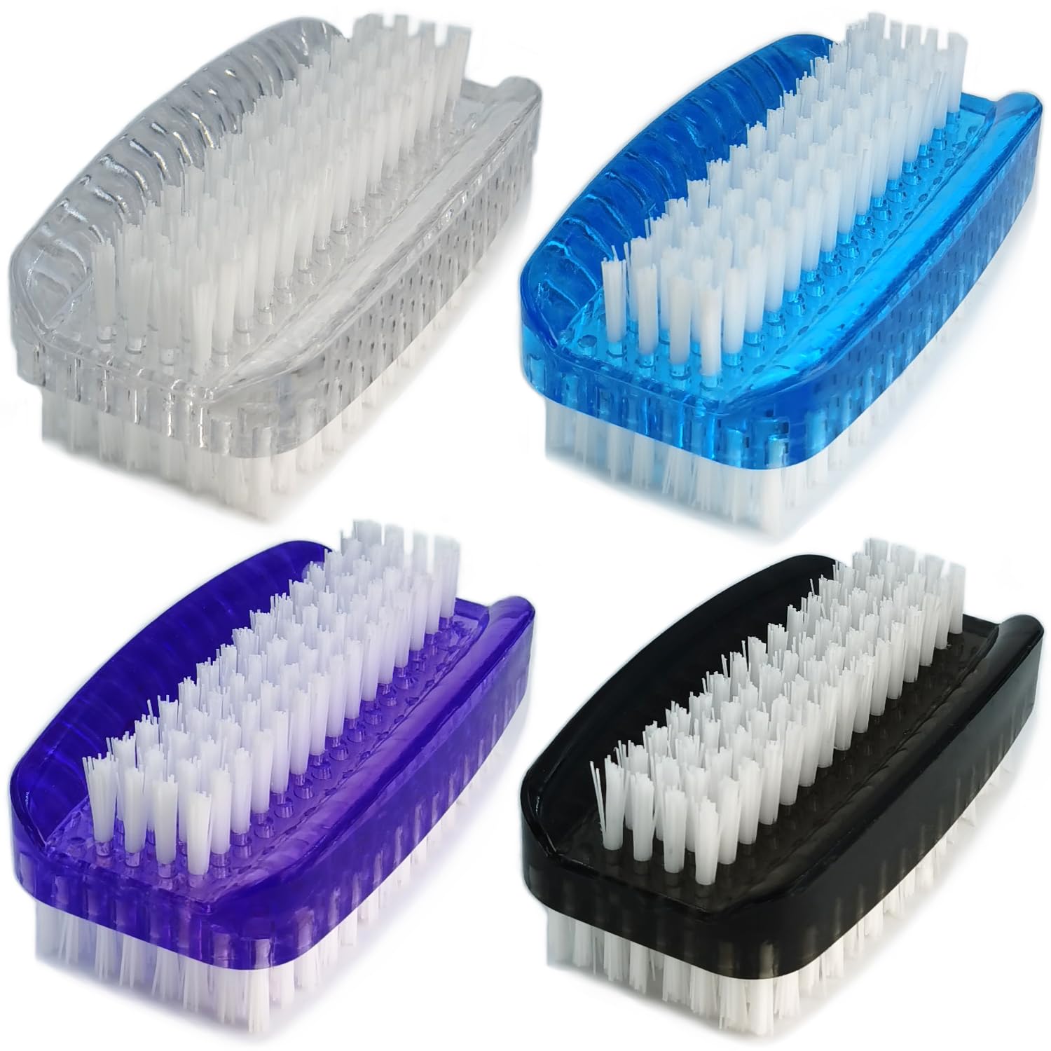 Amazon.com: Nail Brush for Cleaning Fingernails Two Sided Fingernail ...