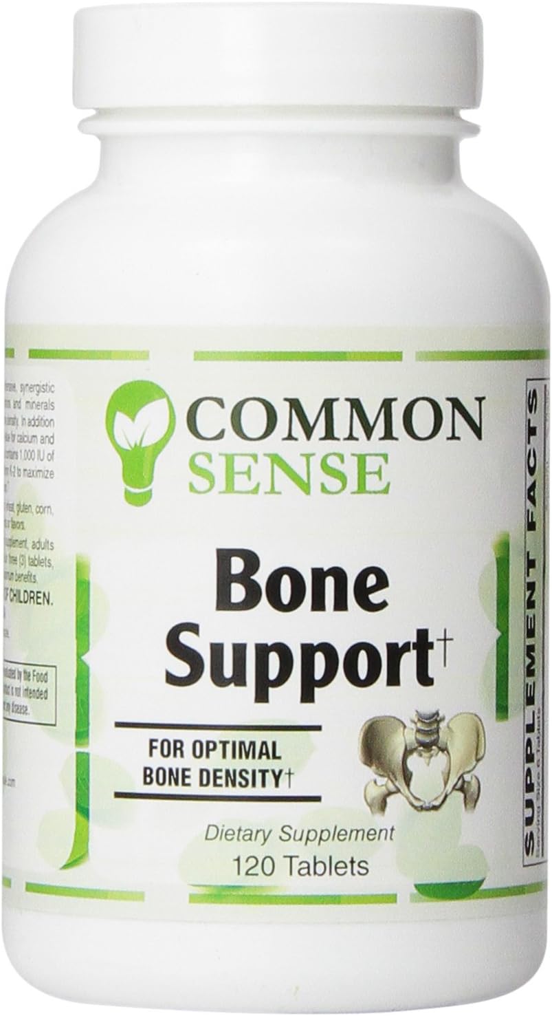 Amazon.com: Common Sense Bone Support Tablets, 120 Count : Health ...