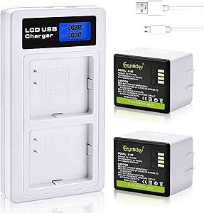 Amazon.com: Eeyrnduy 2- Pack Batteries and Charger for arlo Pro,Pro 2 ...