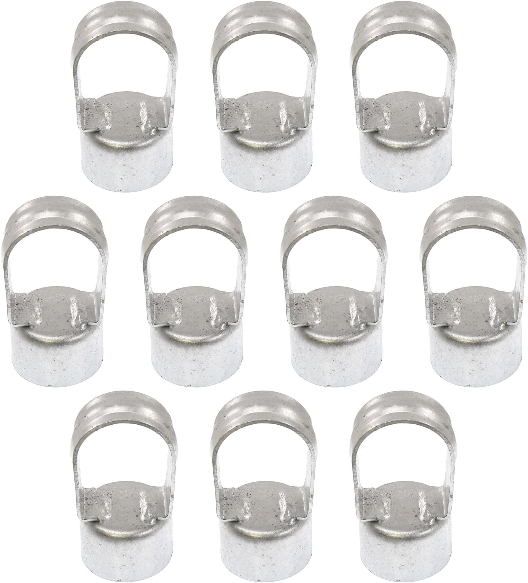 Plum Fittings Chain Link Fence Loop Caps | Eye Top Rail Cap | 2" (1 7/8 ...