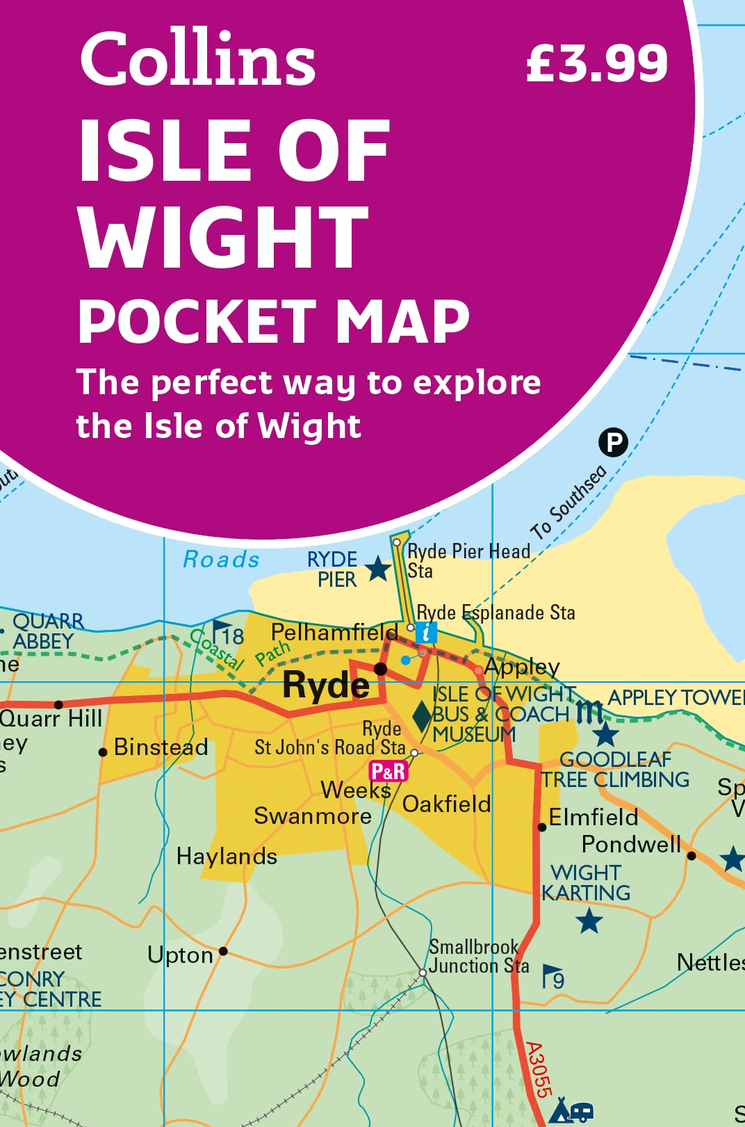 Isle of Wight Pocket Map: The perfect way to explore the Isle of Wight ...