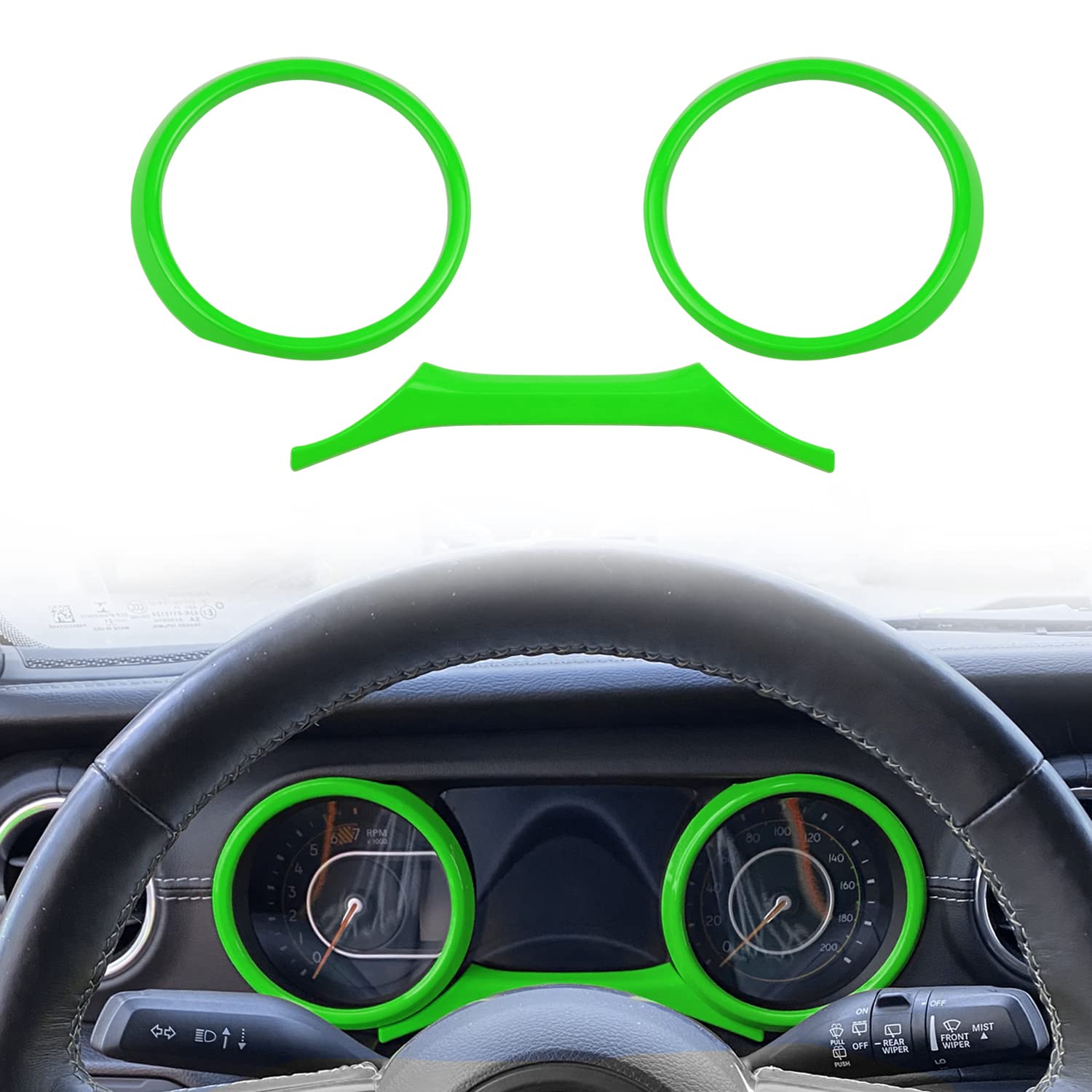 Dash Cover Trim Compatible with Jeep Wrangler JL JLU Gladiator JT Trunk ...