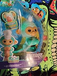 Amazon.com: Fingerlings 2023 NEW Interactive Baby Monkey Reacts to ...