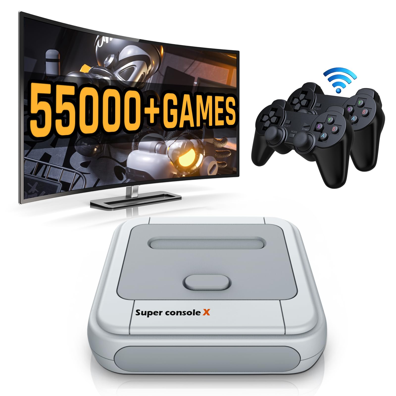 Snapklik.com : Super Console X, Retro Classic Video Game Consoles,Built In 41,000+ Games,52 ...