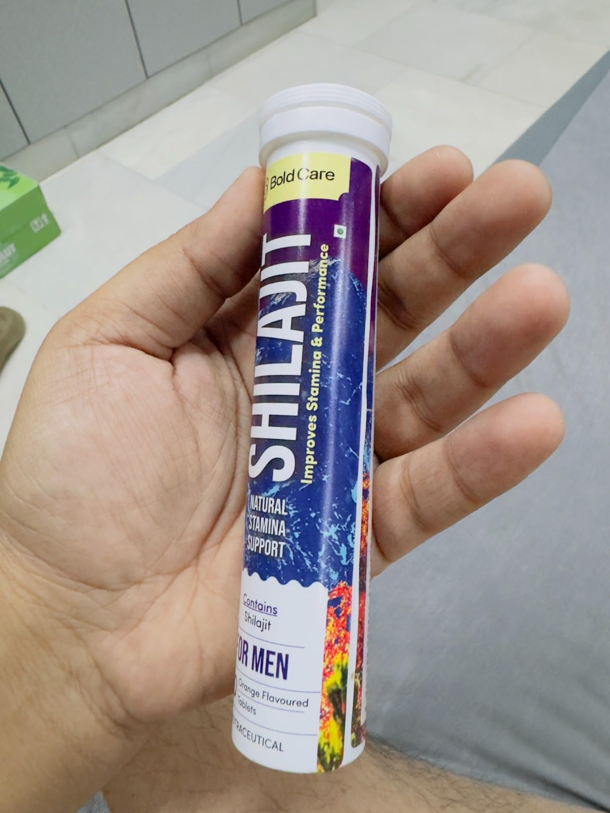 Bold Care Shilajit Effervescent Tablets for Natural Stamina Support ...