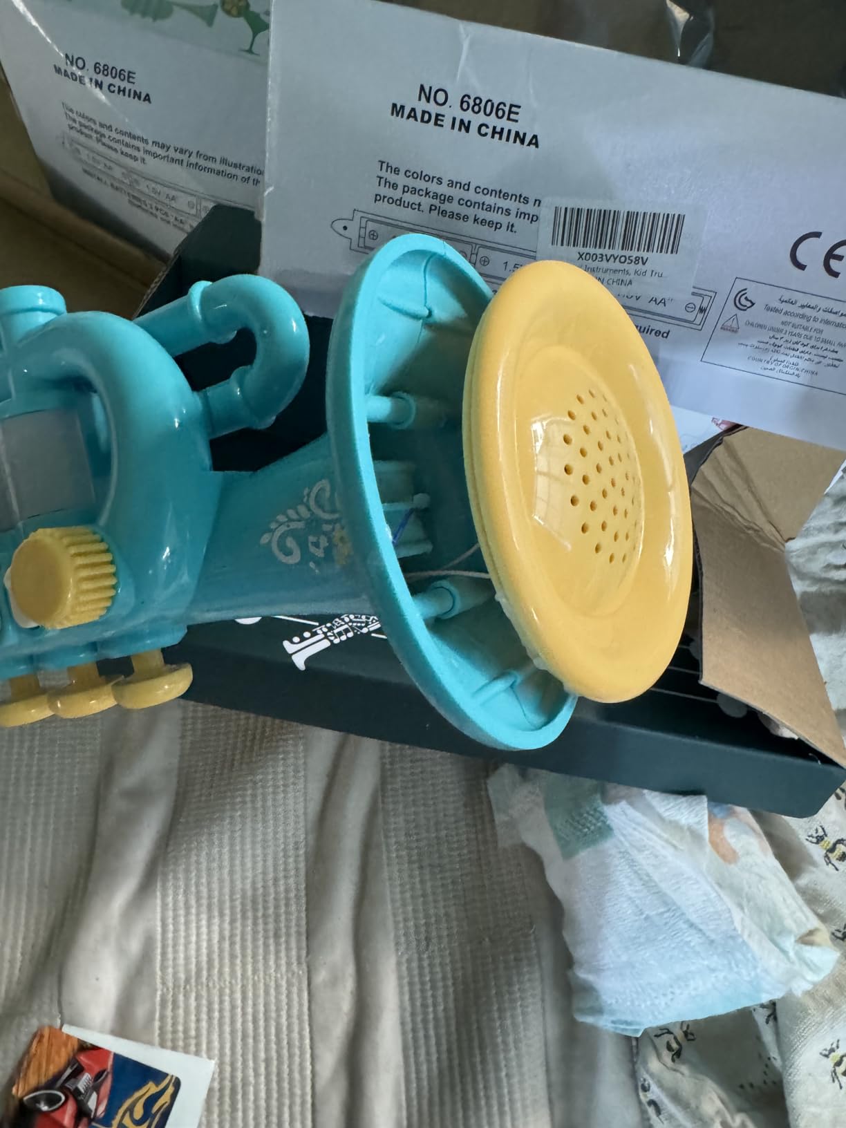 Amazon.com: Musical Instruments, Kid Trumpet Children Preschool Music ...