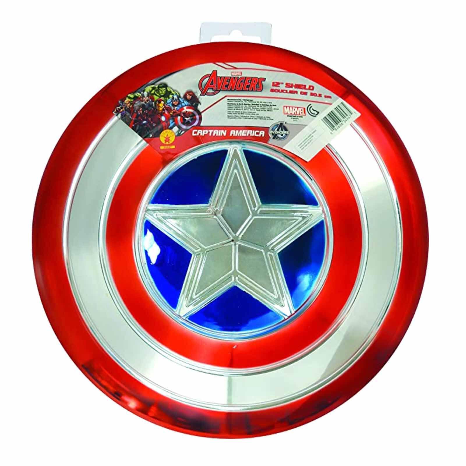 Captain America Electroplated Metallic Shield - Marvel Avengers ...