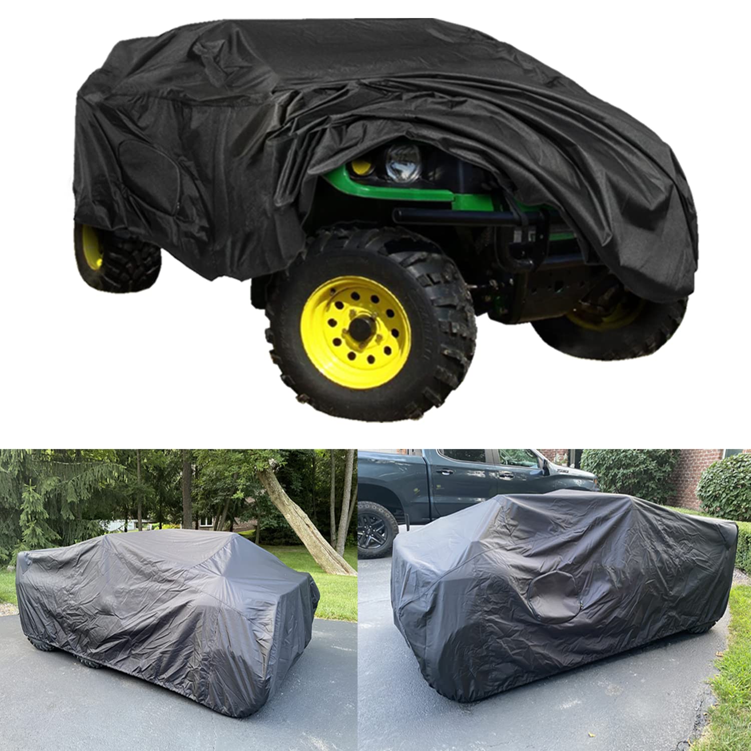 LP93547 Full-Size Heavy-Duty Gator Protective Cover, Durable Waterproof ...