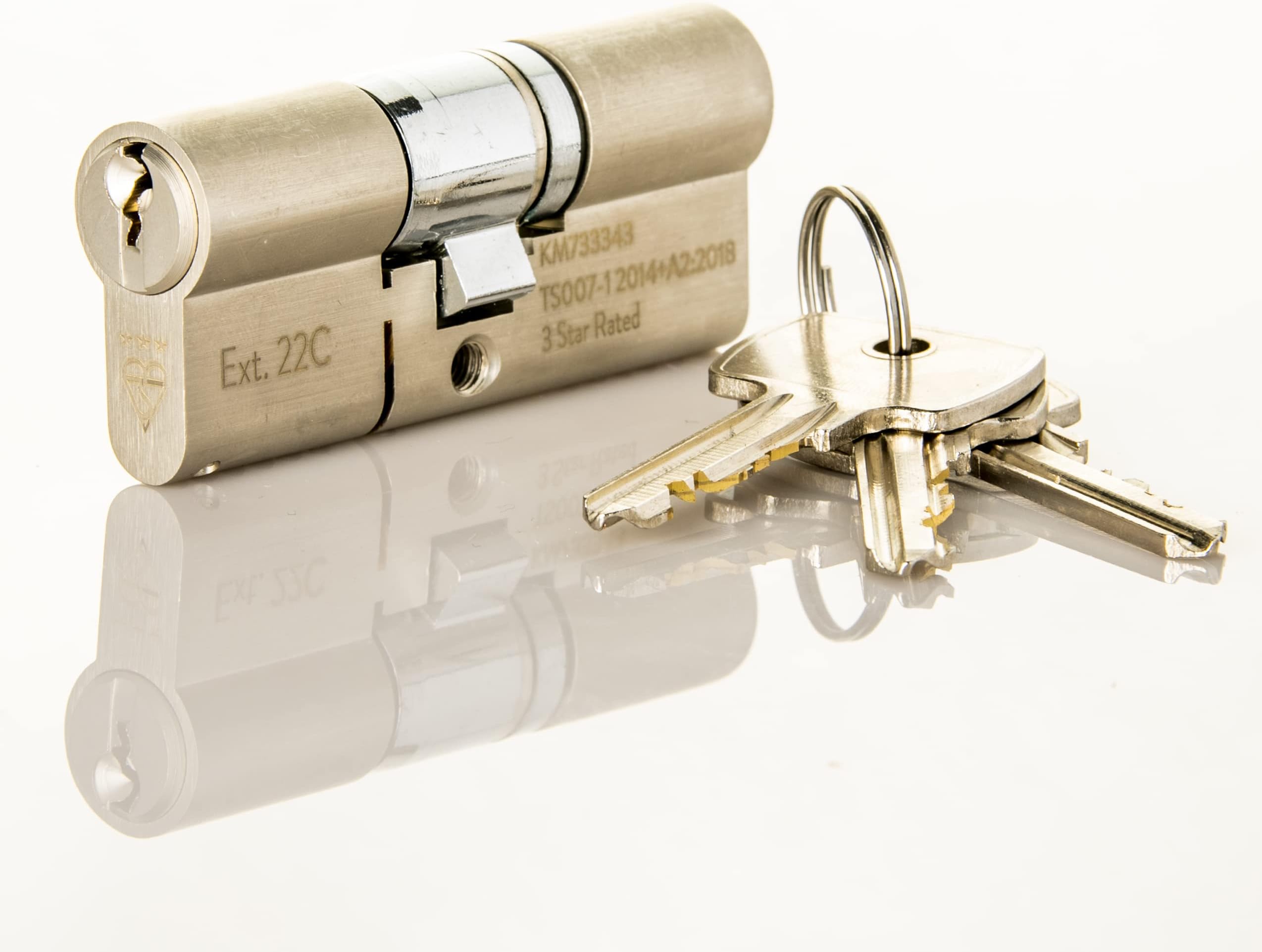 TS007 3 Star British Standard Insurance Approved Thumbturn Euro Lock ...