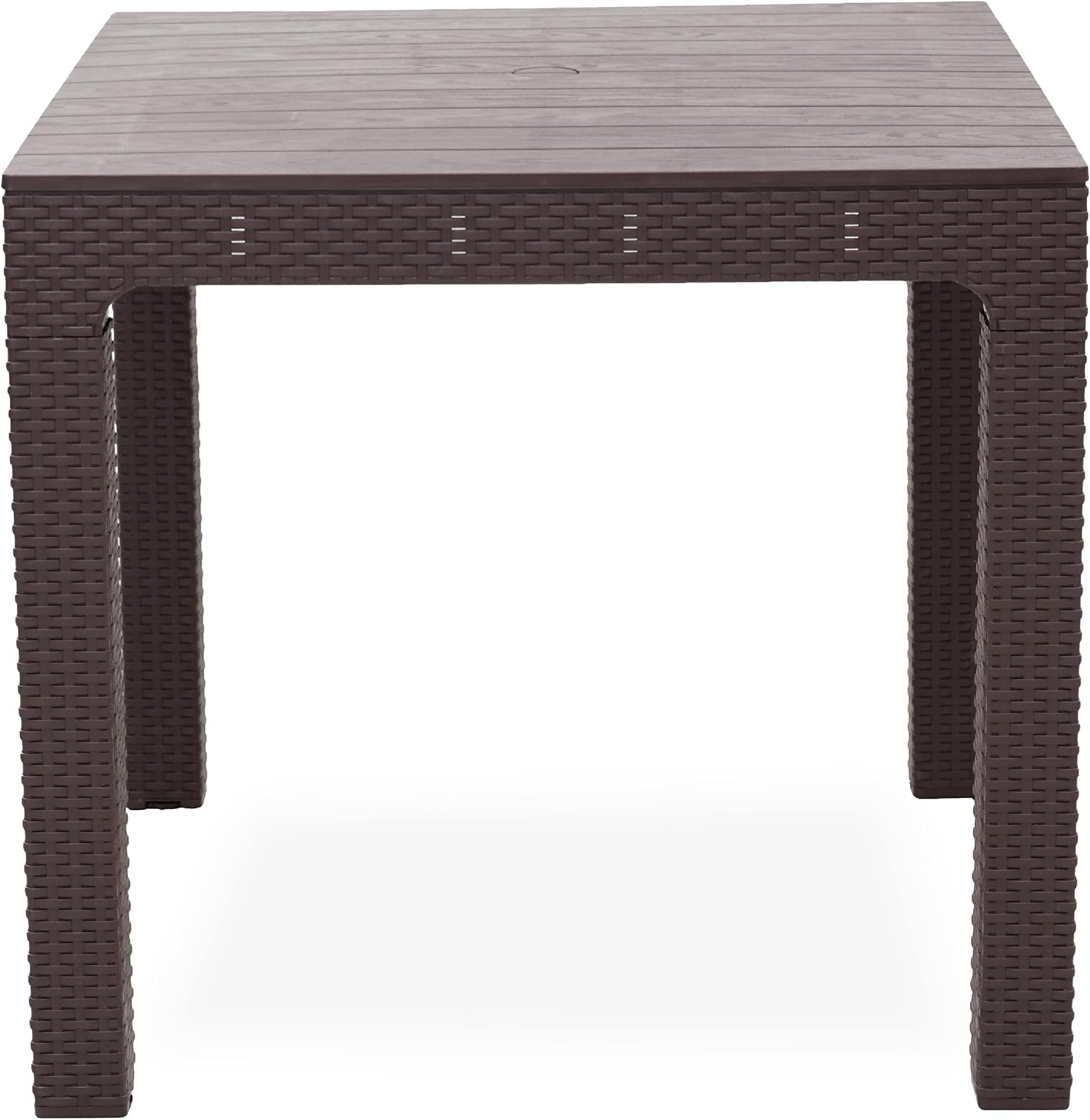 Cello Magna Dinning Table for Home ( Plastic,Black ) : Amazon.in: Home ...