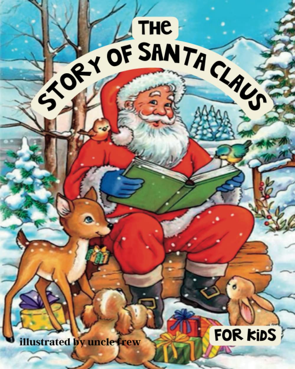 The story of Santa Claus for kids: kids books about Santa Claus (golden ...