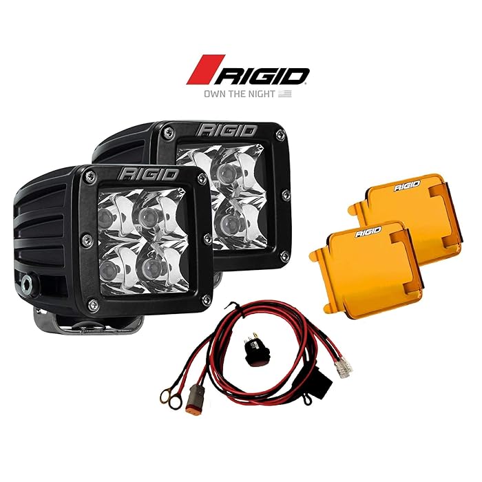 Buy Rigid Industries 202213 Dually D-series Pro Spot Beam Universal Led ...