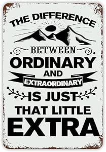 Amazon.com: the Difference between Ordinary And Extraordinary Signs ...