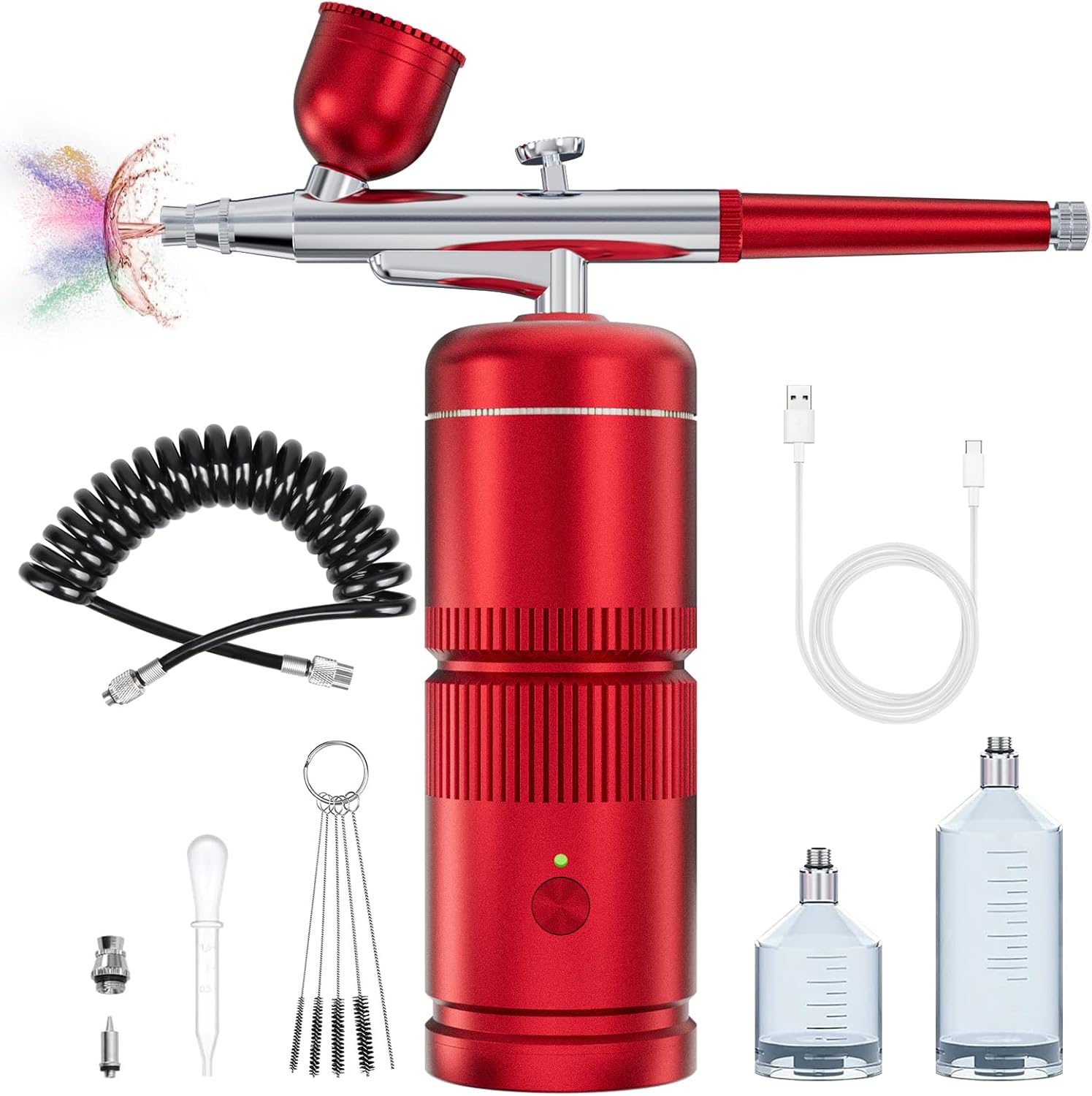 Amazon.com: Rexley Airbrush Kit - Auto Handheld Airbush Gun ...