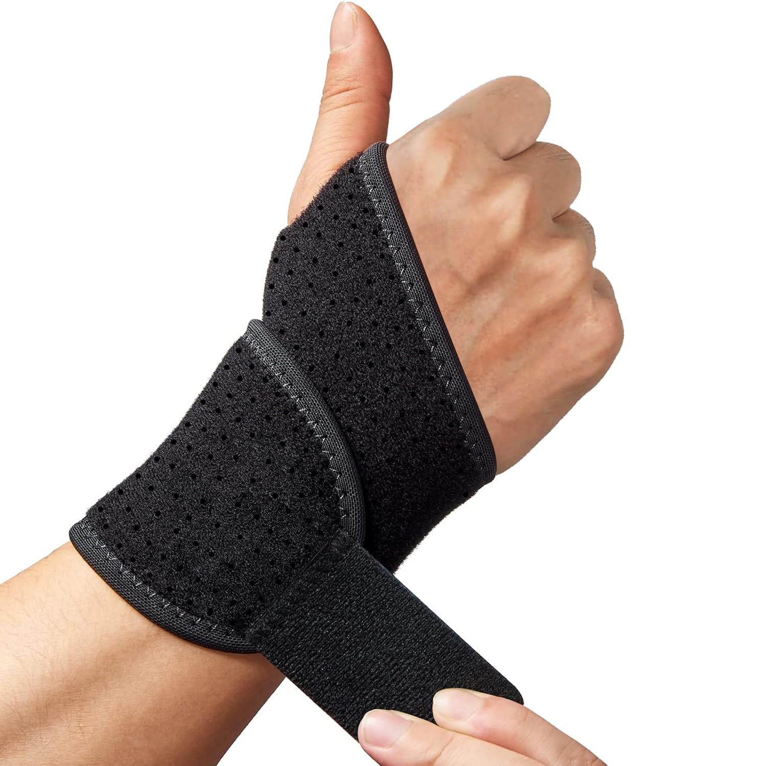 Wrist Strap,2 Pack Wrist Compression Strap and Wrist Brace Sport Wrist ...