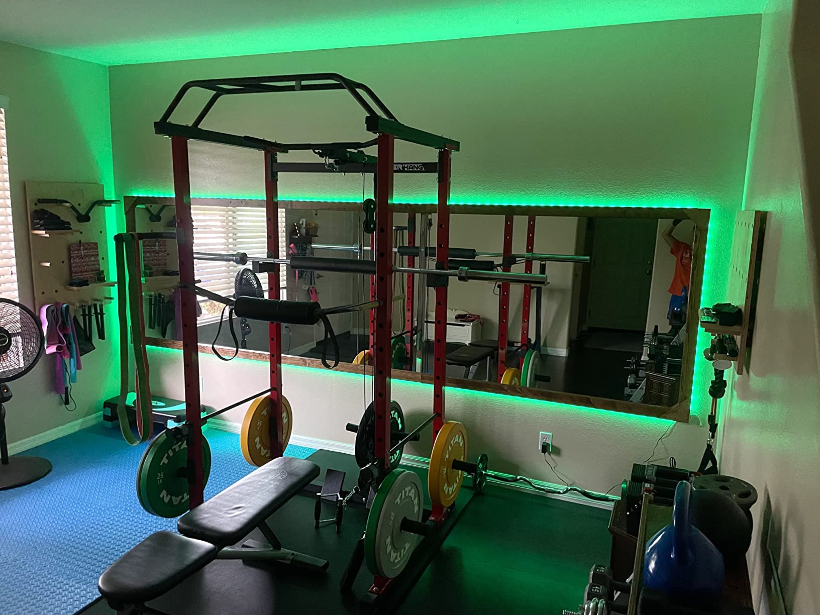 $60/mo - Finance ER KANG Power Cage, 1200LBS Power Rack with LAT ...