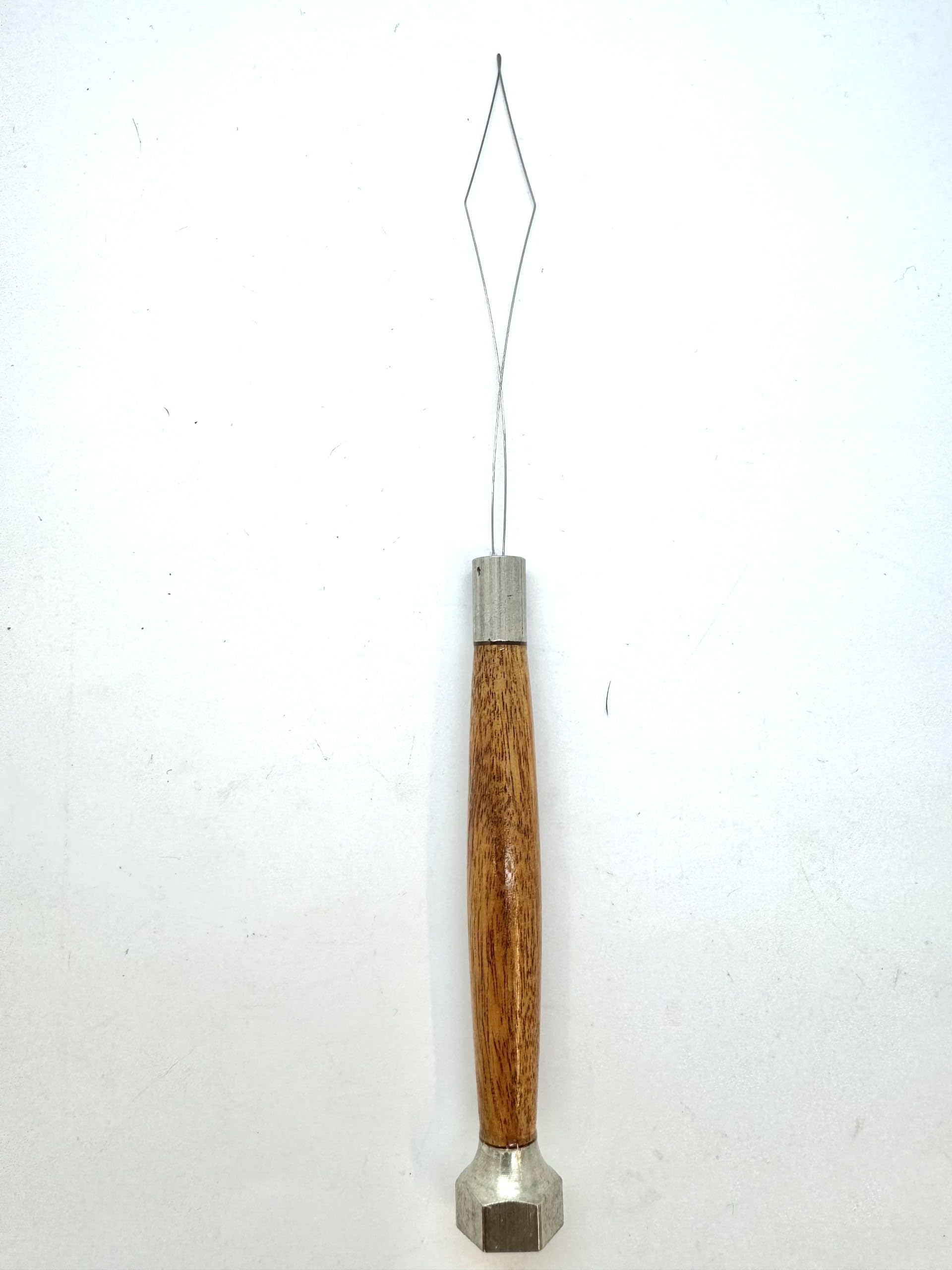 Olax Fly Tying Wooden Handle Bobbin Threader, 17cm : Amazon.co.uk ...