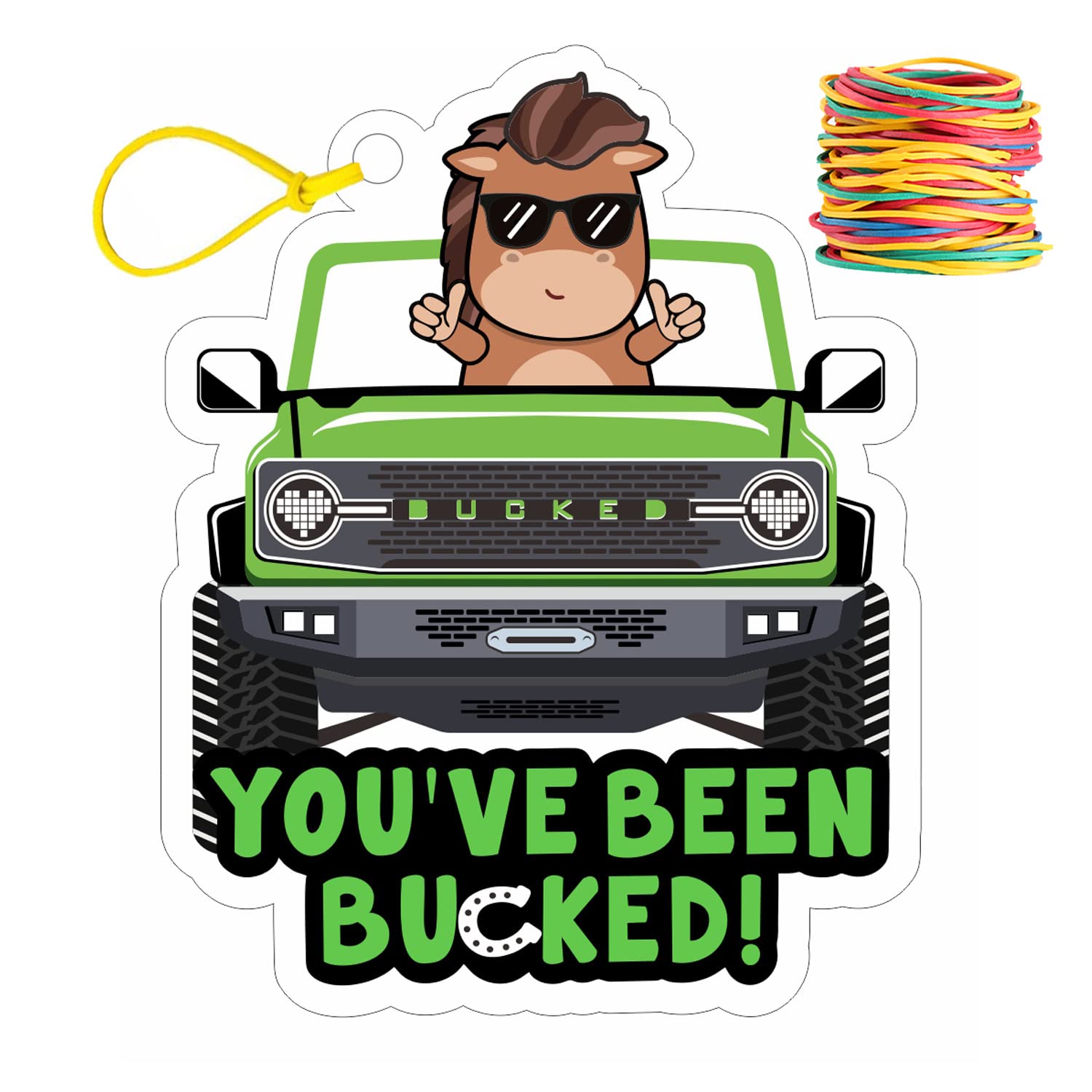 Amazon.com : You've Been Bucked | Buck Buck Bronco | Buck Yeah Bronco ...