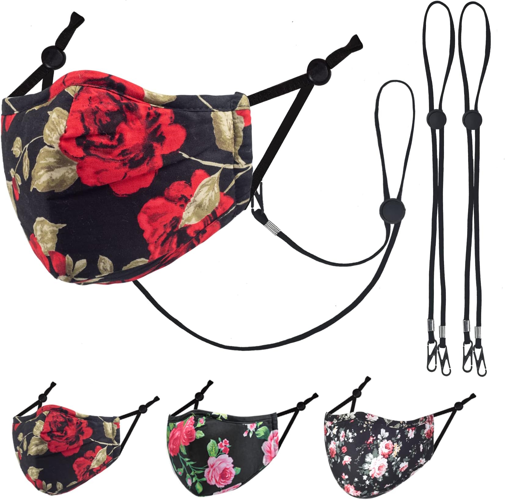 Amazon.com: KARIZMA Face Wardrobe Cloth Face Mask for Adults Pack. 6 ...