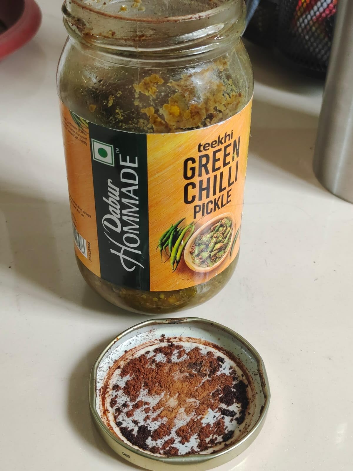 Dabur Hommade Green Chilli Pickle - 400g : Amazon.in: Grocery & Gourmet ...