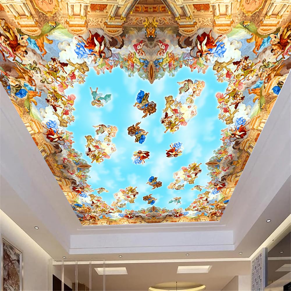 Custom Photo Wallpaper Ceiling Nordic Deep Space Mural Wallpaper For