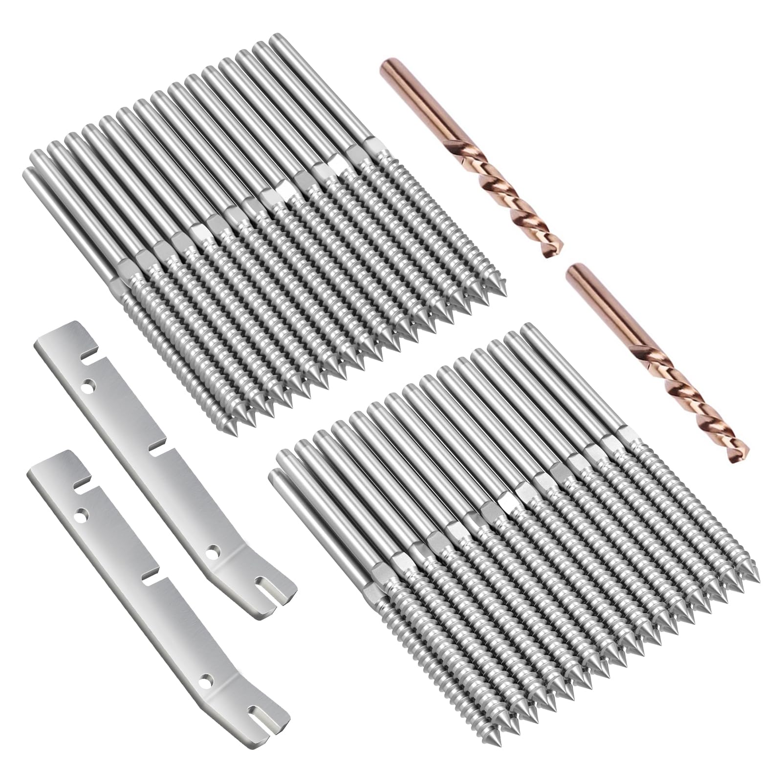 Snapklik.com : BLIKA 60 Pack T316 Stainless Steel Right&Left Handed ...