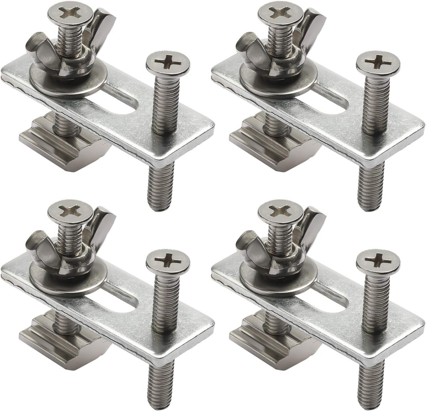 Assorts M6 Clamp Kit Set (6 mm) suitable for 3" (75mm) & 4" (100 mm ...