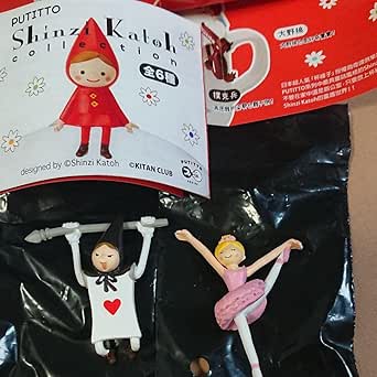 Amazon.co.jp: 日本未 shinzikatoh putitto フィギュア 2点セット : おもちゃ