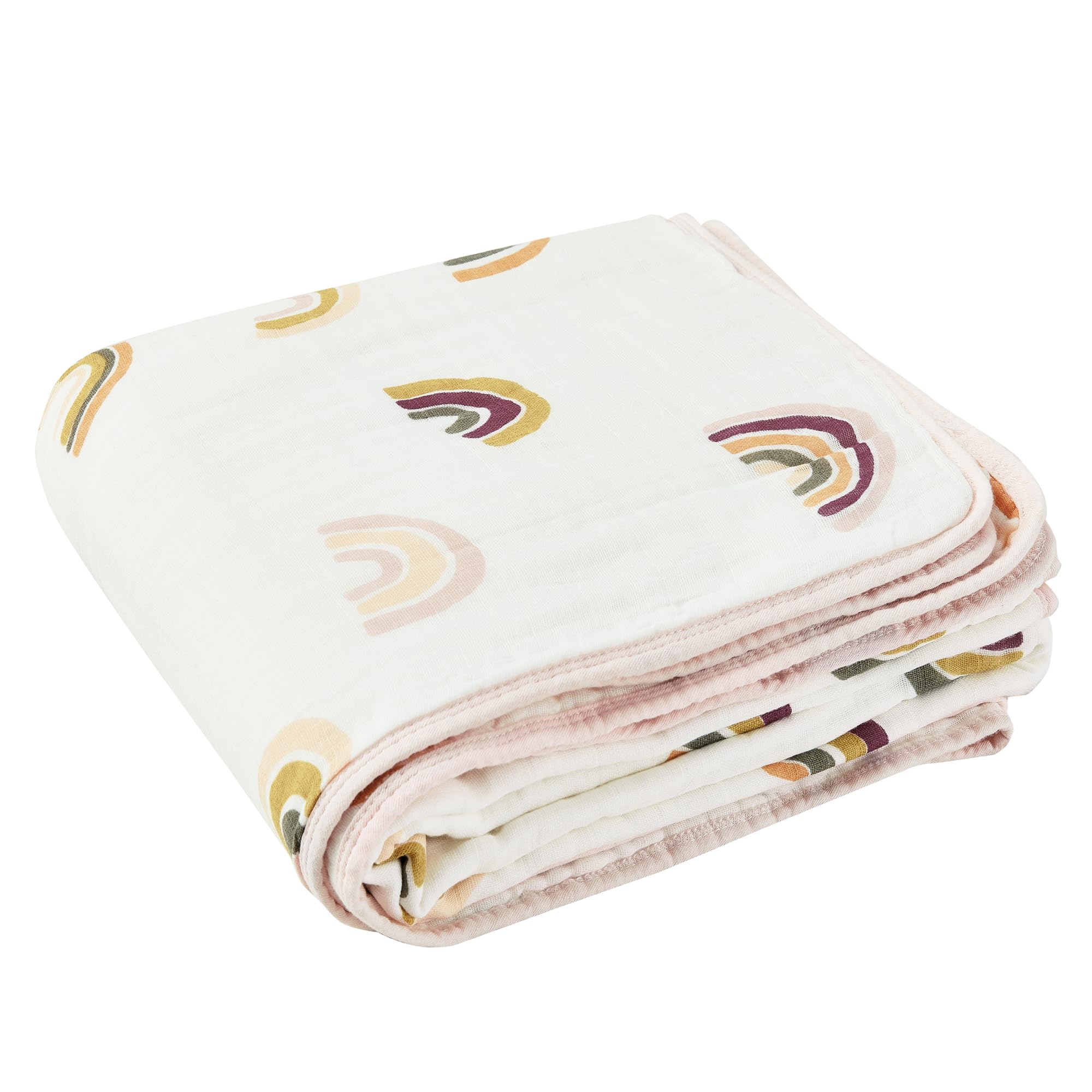 Muslin Baby Blanket - 100% Organic Cotton Toddler Quilted Blanket for ...