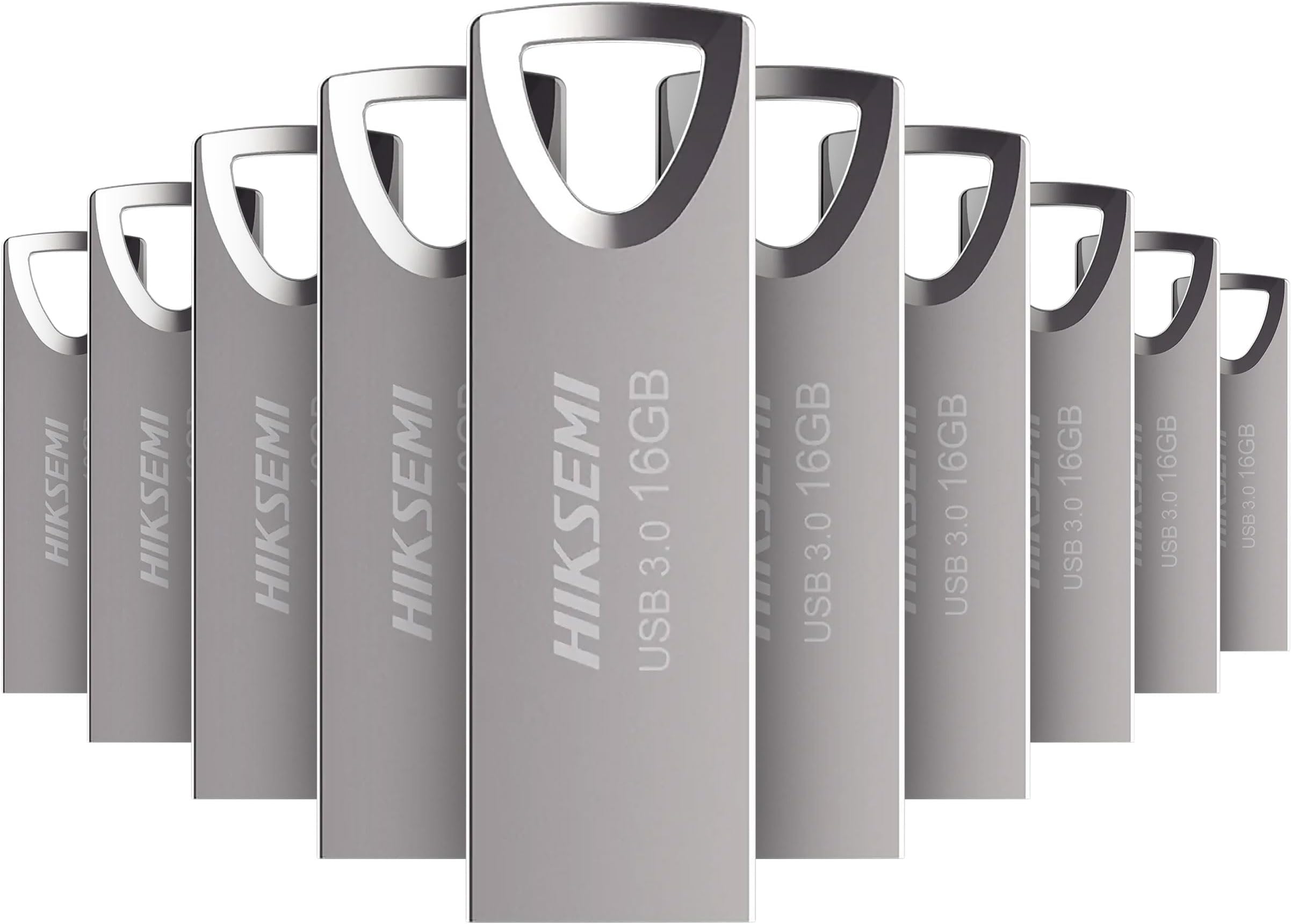 PSA COMPUTO Y PAPELERIA Kit de 10 Memorias USB 16GB HSUSBM200/16G Metal ...