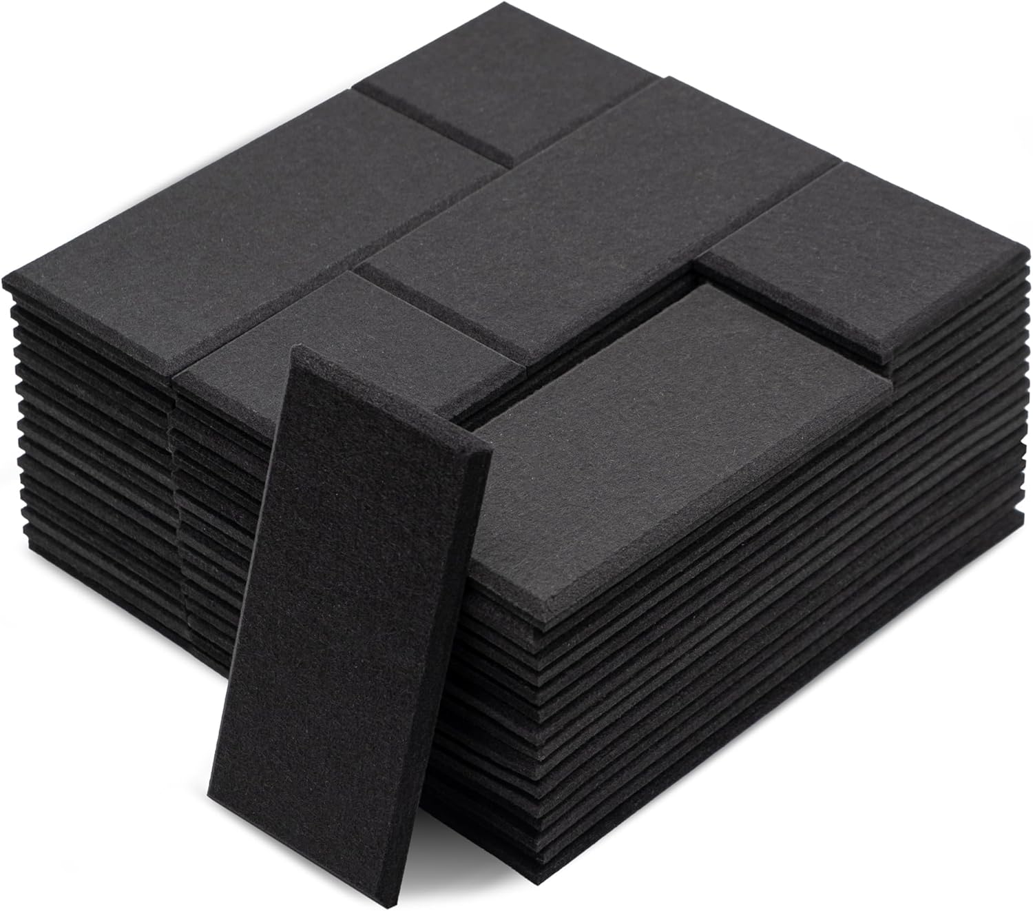 filzBee Brick Akustikpaneele zum Kleben Wanddeko aus PET-Filz ...