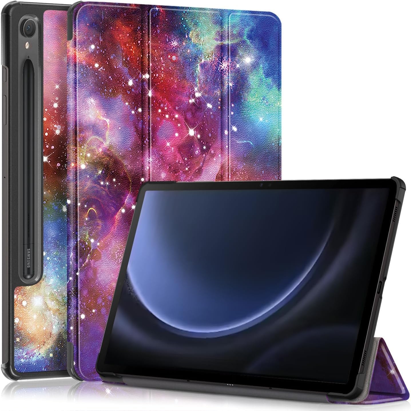ProElite Cover for Samsung Galaxy Tab S9 FE 10.9 inch Cover Case, Smart ...
