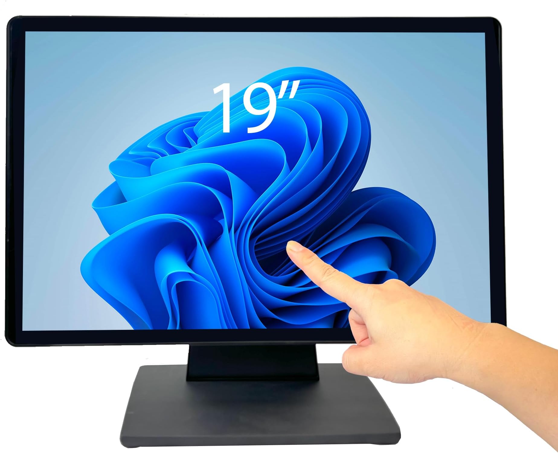 Amazon.com: 19 Inch Touchscreen POS Monitor, LED Backlit 10 Points ...