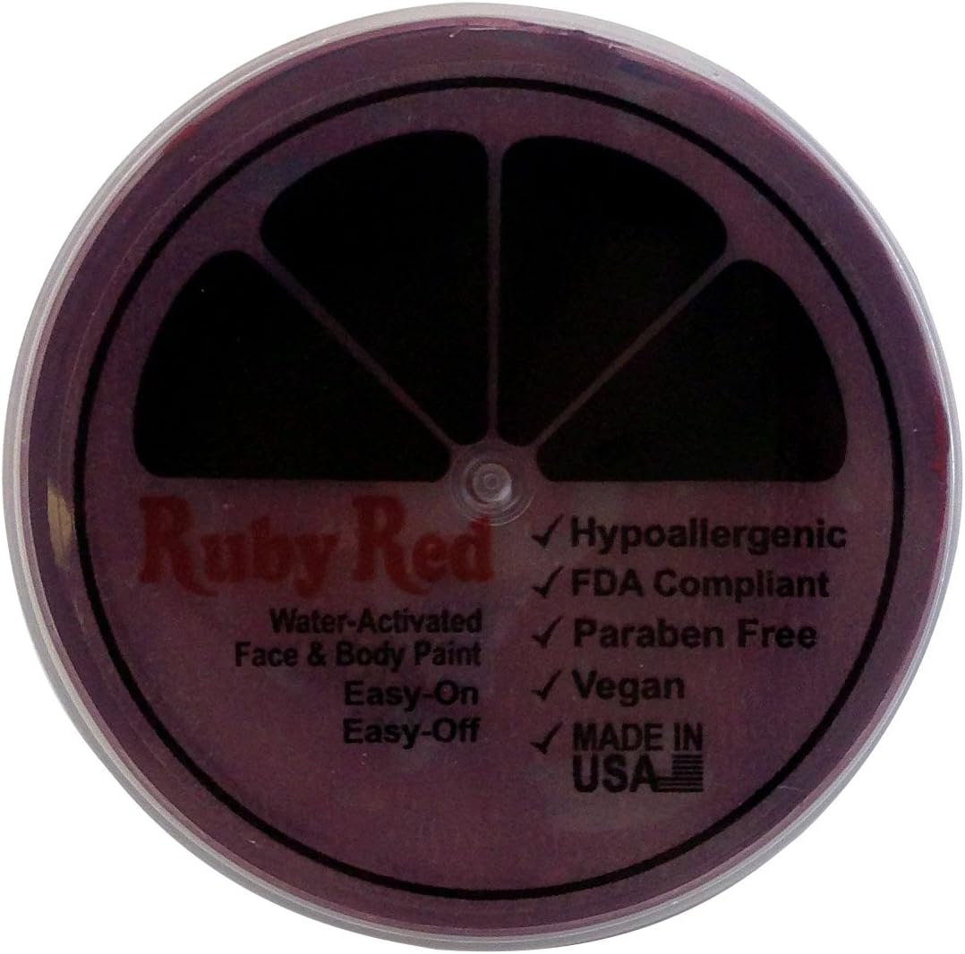Amazon.com: Ruby Red Paint Face Paint, 75ML - Burgundy