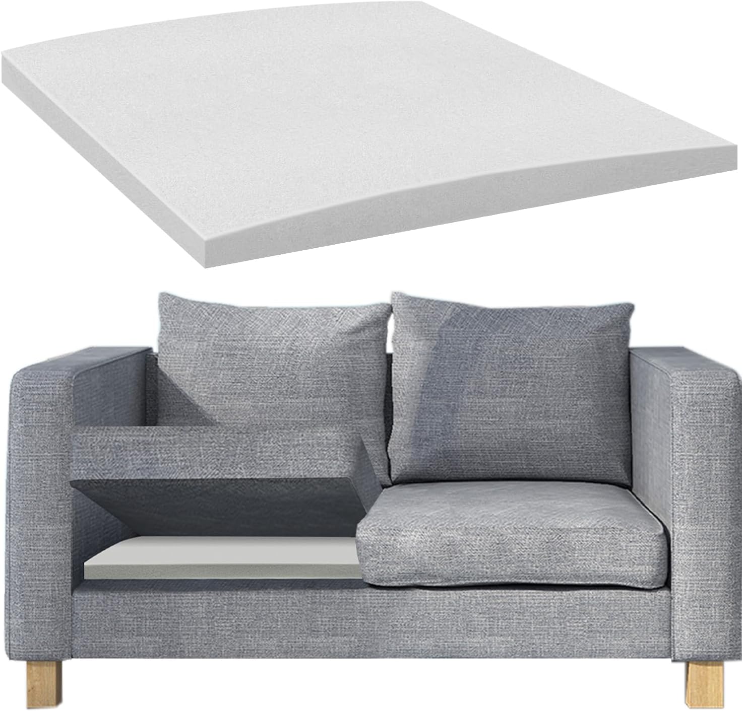 Lighterday 50×50cm Sofa Support Boards,Sofa Bed Support Cushion Sofa ...