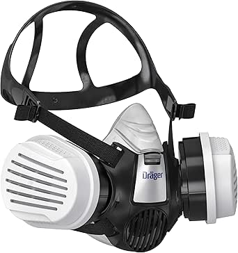 Dräger X-plore® 3300 Chemical Half Mask Respirator Set with 2x ABEK1 Hg ...