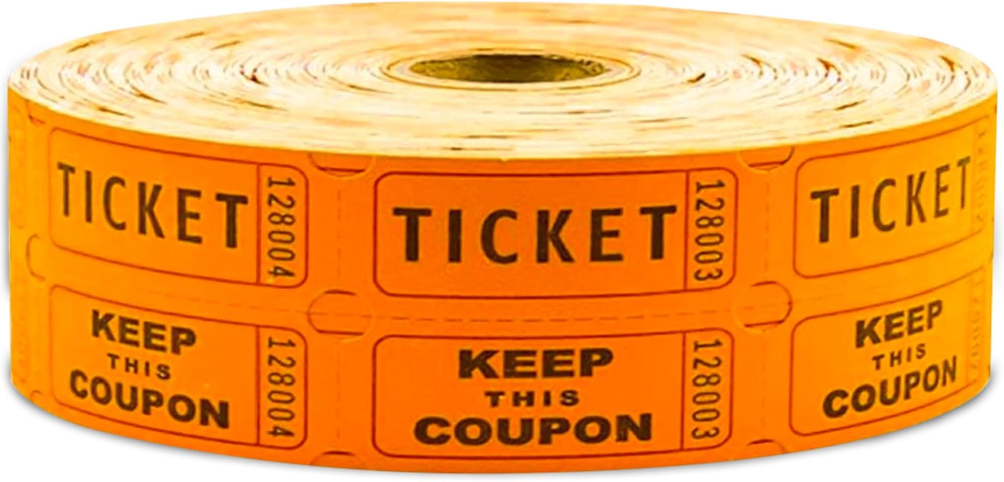 Amazon.com : The Ticket Gurus-Raffle Tickets - (4 Rolls of 2000 Double ...