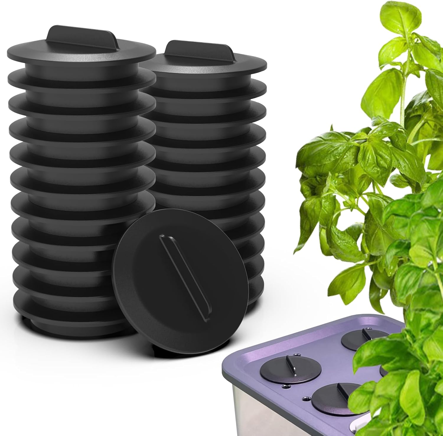Plant Spacer Kit Compatible with Aerogarden,Plant Spacer Cover for ...