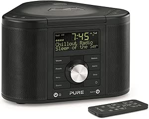 Pure Chronos Series 2 FM/DAB Digital Radio Alarm Clock with CD Player ...