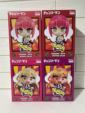 Amazon.co.jp: Chainsawman TOONIZE Power Makima Figure, 4 Types, 91 ...