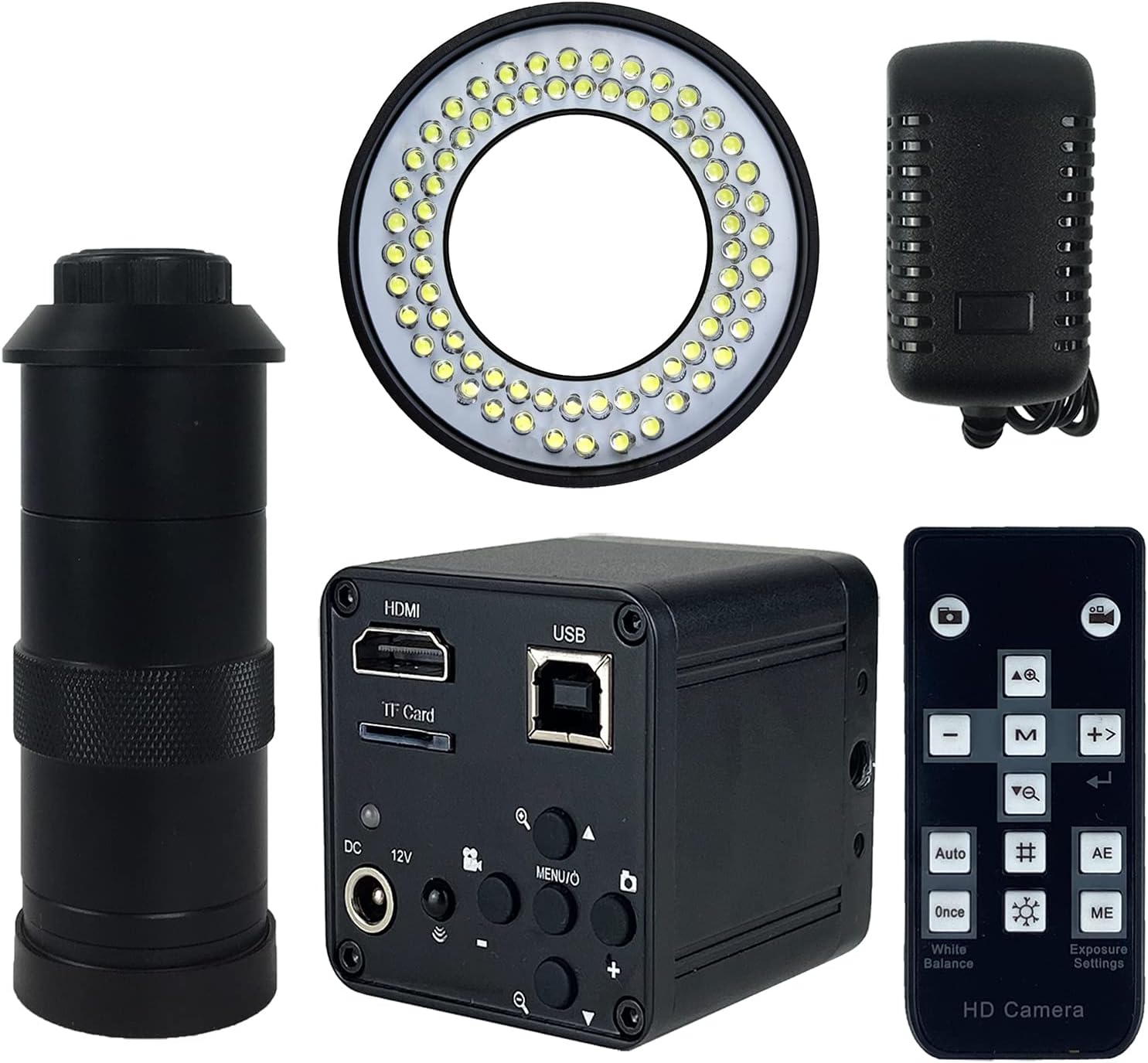 Amazon.com : 48MP 4K 1080P 22MP 14MP HDMI USB VGA Industrial Video ...